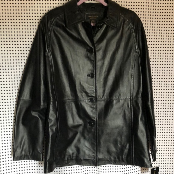 croft & barrow | Jackets & Coats | Croft Barrow Lambskin Leather Jacket ...